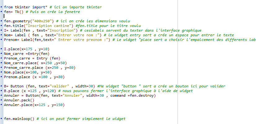 python - assemblage interface graphique + programme par WalidFriha ...