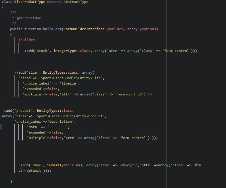 Symfony3 Relation Many-To-Many avec attribut - J'espère que je poste dans la bonne catégorie ...