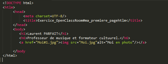 Problème lié à l'affichage d'une image. - Le navigateur trouve une ...