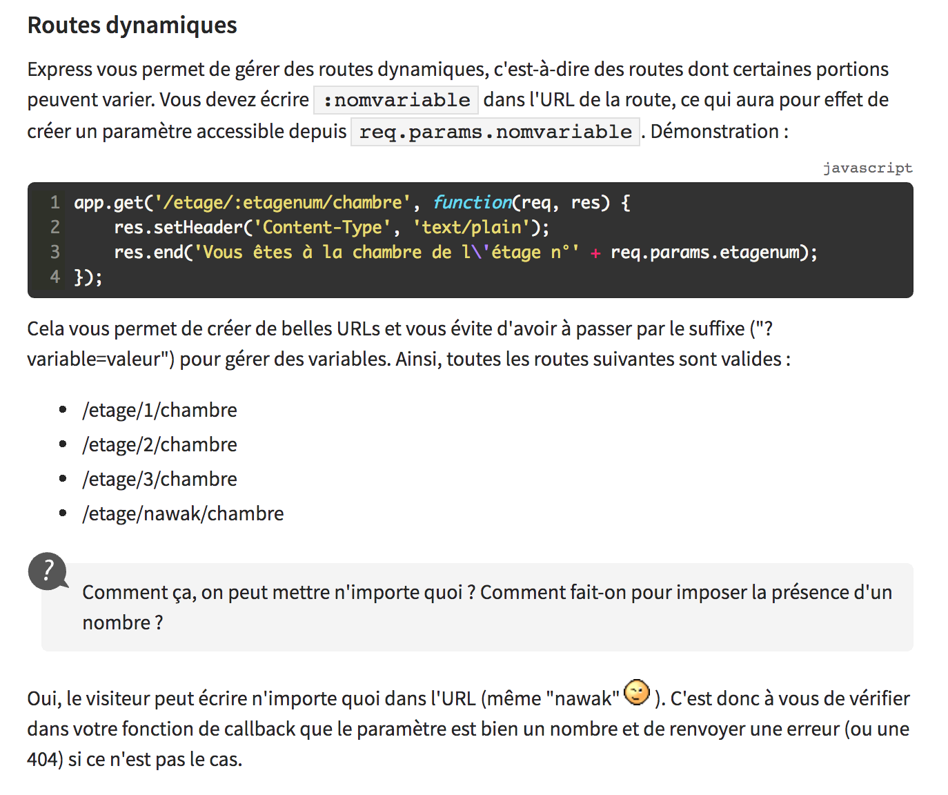 [Node.js] Explication pour un exercice Express.js - Tutoriel Node.js ...