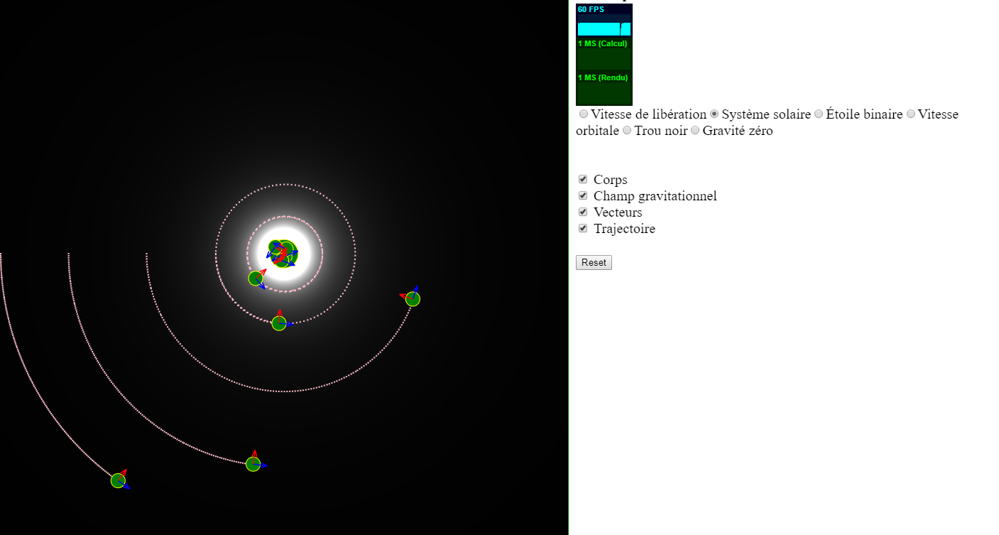 [OpenGL] Gravity Simulator par rafoudiablol - page 1 - OpenClassrooms