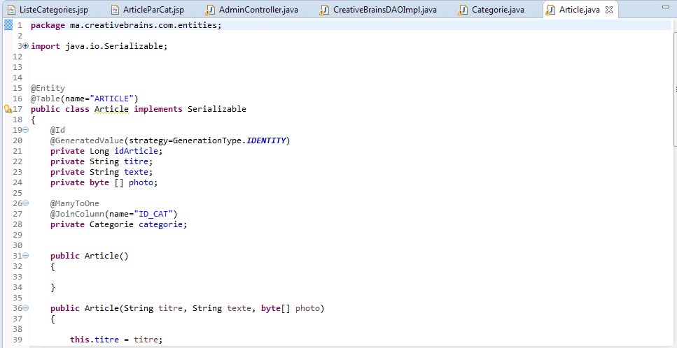 Une exception avec Java EE et le Framework Spring par Jhon2012 - page 1 - OpenClassrooms