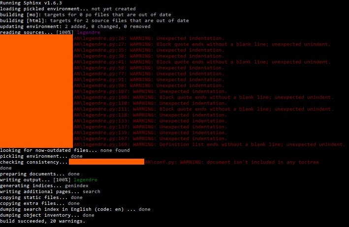 Sphinx - Documentation du code source par MistaPopeye - page 1 - OpenClassrooms