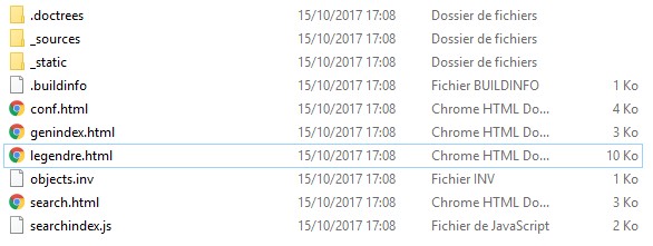 Sphinx - Documentation du code source par MistaPopeye - page 1 ...