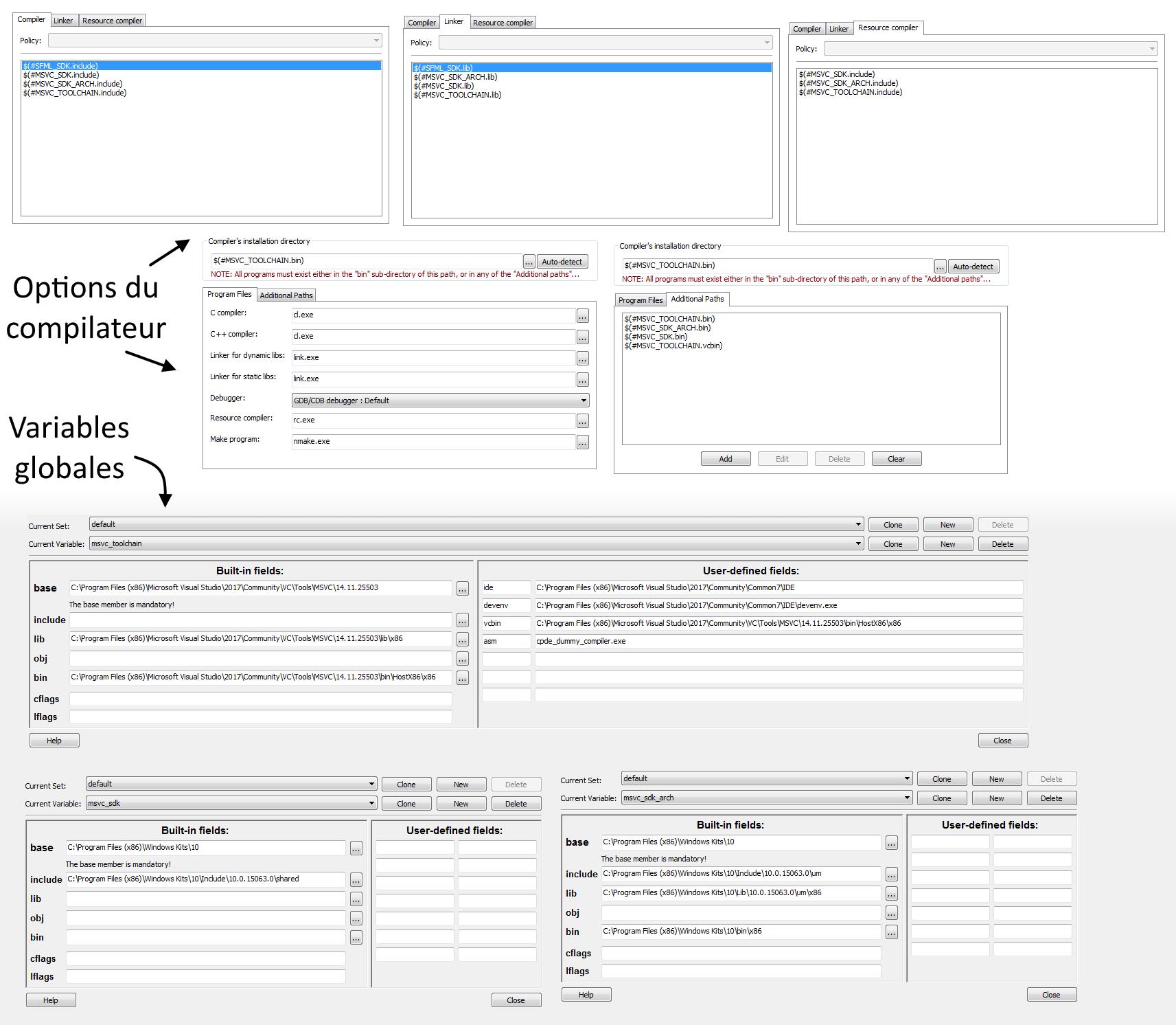 [Résolu] [Code::Blocks] erreurs avec le compilateur VC 2017 - page 1 ...