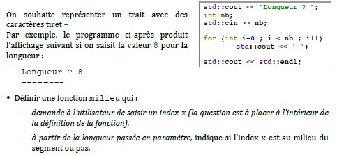 C++ "définition de fonction" - page 1 - OpenClassrooms