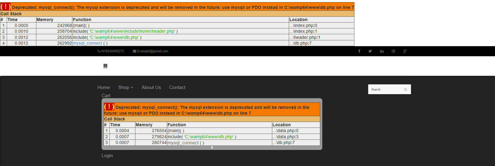j'ai un problem au Deprecated: mysql_connect(): par MohanadAnan - page ... j'ai un problem au Deprecated: mysql_connect(): par MohanadAnan - page ...