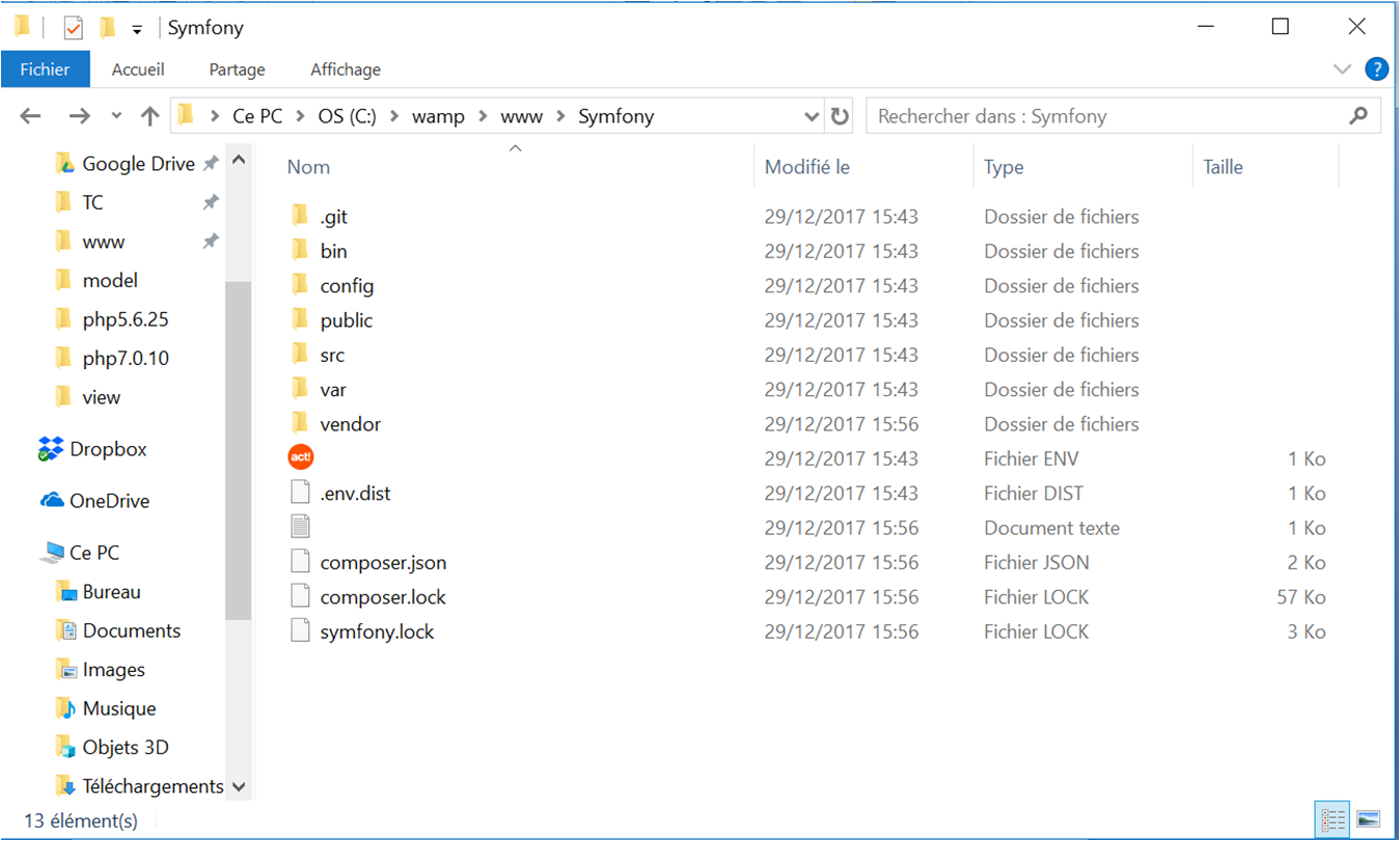 Problème configuration Symfony 3 par Antoine S.cal - page 1 ...