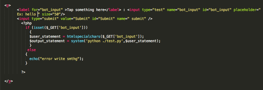 Executer un script python sur une page PhP par theolooba - page 1 ...