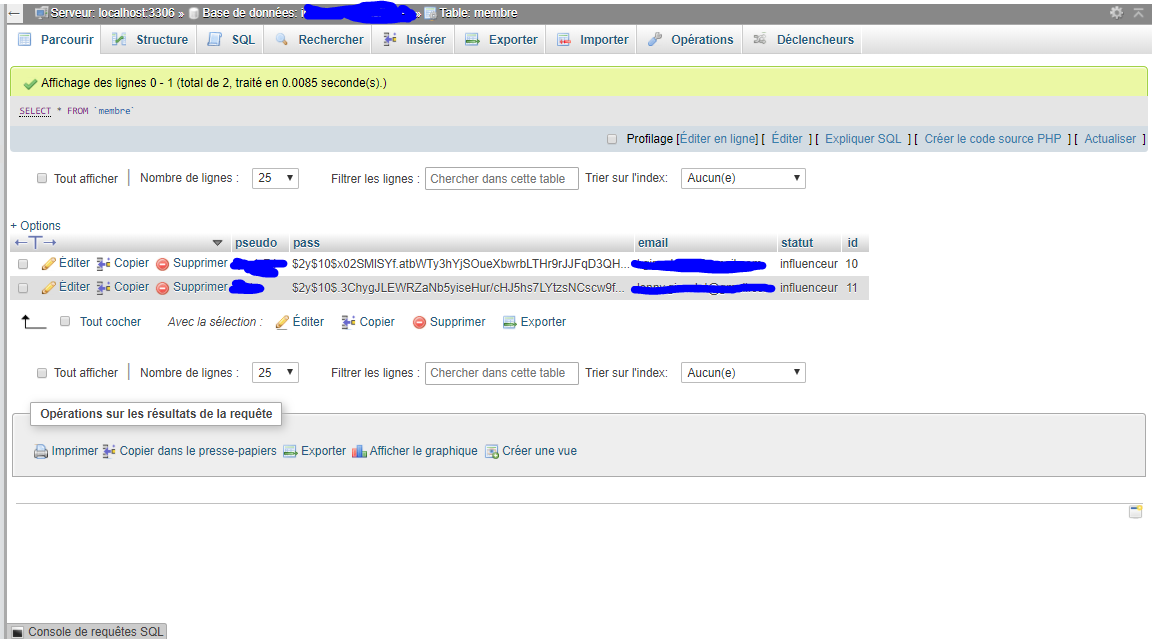 Uncaught Error Call To A Member Function Fetch Par Tycyly Page 1 Openclassrooms