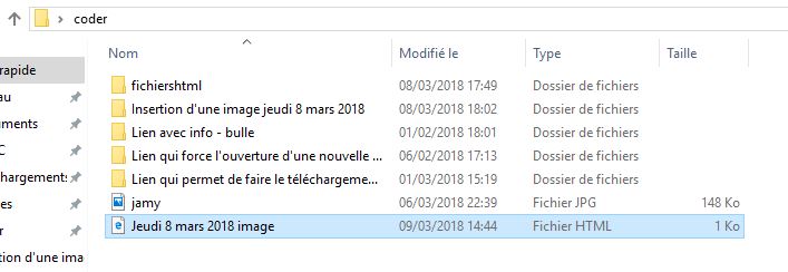 Insérer une image HTML - Insertion d'une image avec l'attribut alt par ...