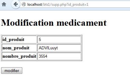 Problème modification de donnéés PHP/MYSQL par omsisi77 - page 1 - OpenClassrooms