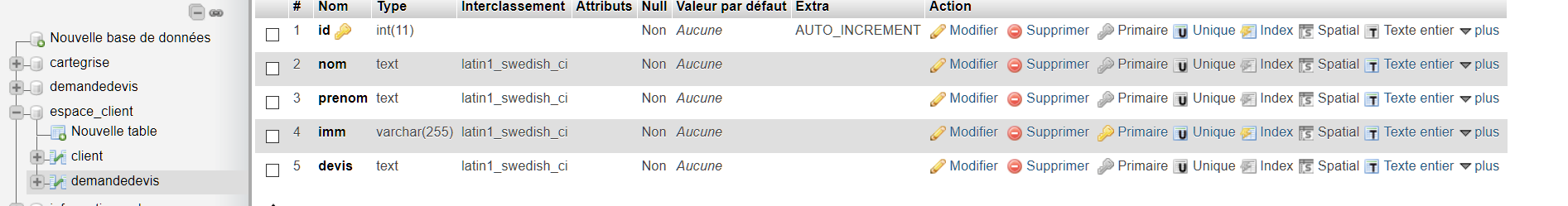 Récupérer valeur variable d'une autre table par FarCry - page 1 - OpenClassrooms