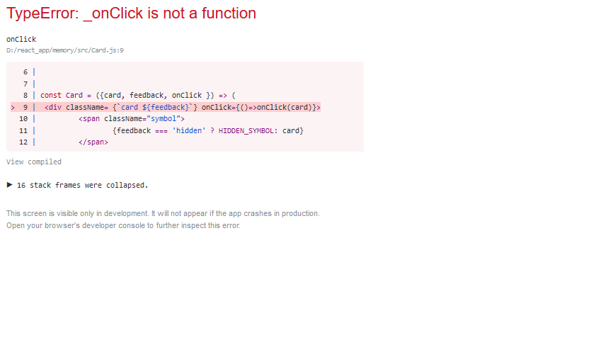React Js Problème De Fonction Fléché Par Remytong Openclassrooms