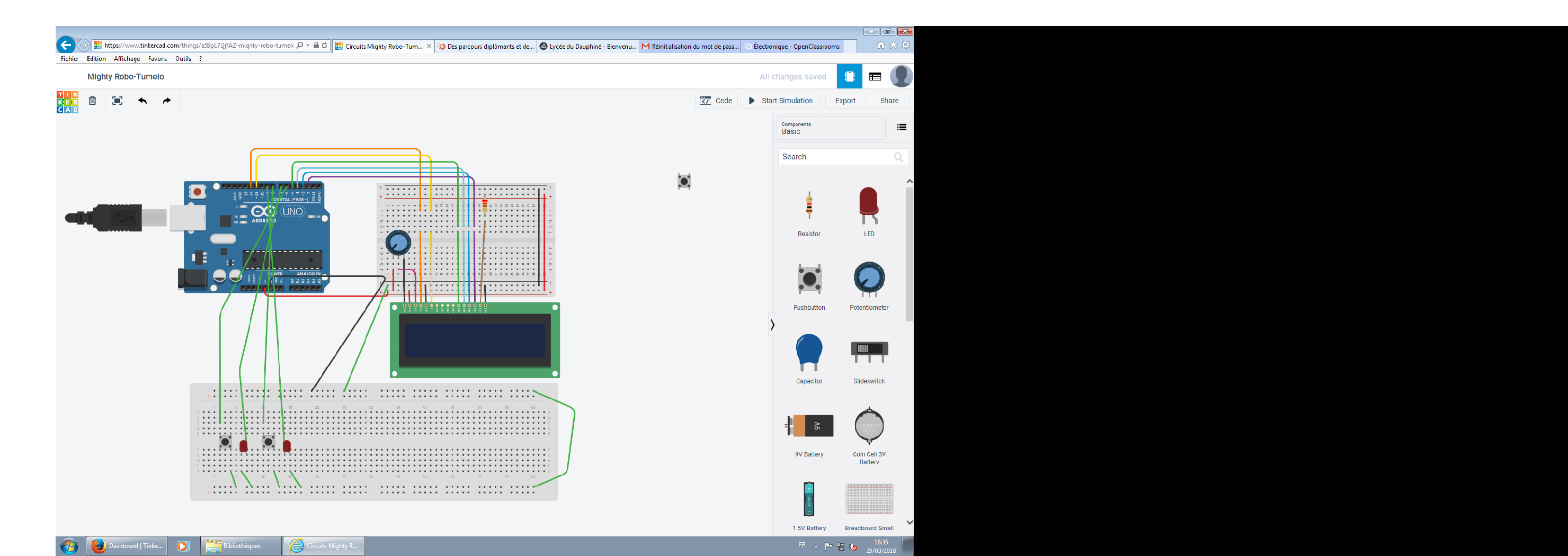 Projet Arduino - Led et interruteur par JulesGelus - page 1 ...