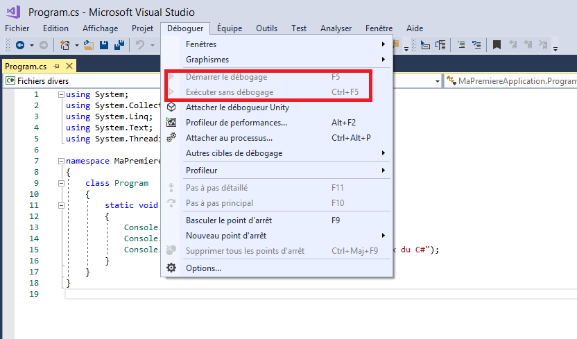 [Résolu] Ouvrir un projet C# - Impossible de compiler par NicoLama1 ...