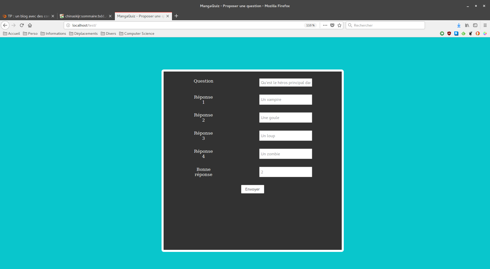 Centrer un formulaire à l'intérieur d'un div par Jimmy Creusat - page 1 ...
