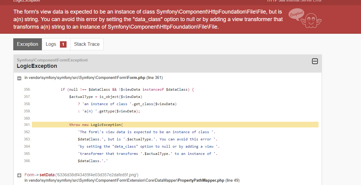 [Résolu] Symfony, Formulaires par BenjaminBarbé - page 1 - OpenClassrooms