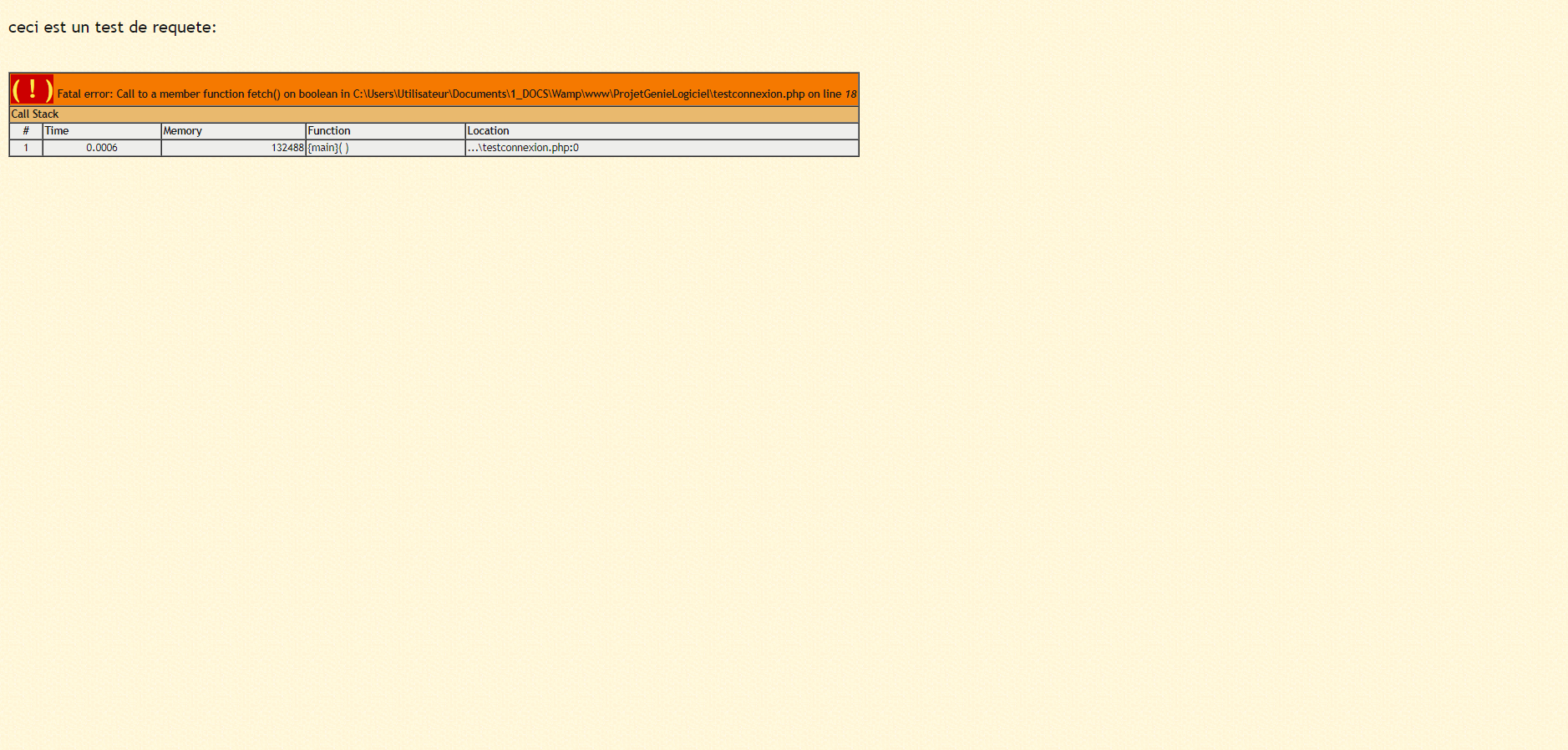 Fatal Error Call To A Member Function Fetch Par Gatorogo Page 1