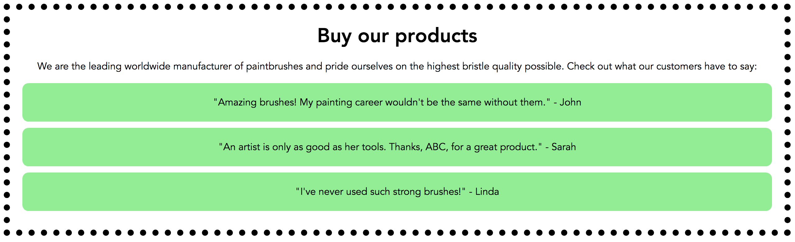 Control An Element s Width And Height Create Web Page Layouts With 