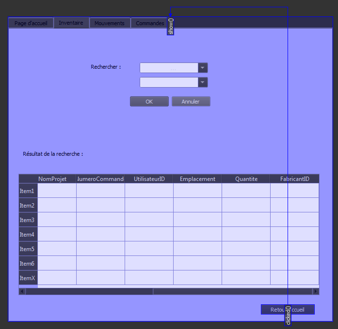 Problème affichage d'un table sur Qt - Qt designer / Qt creator par ...