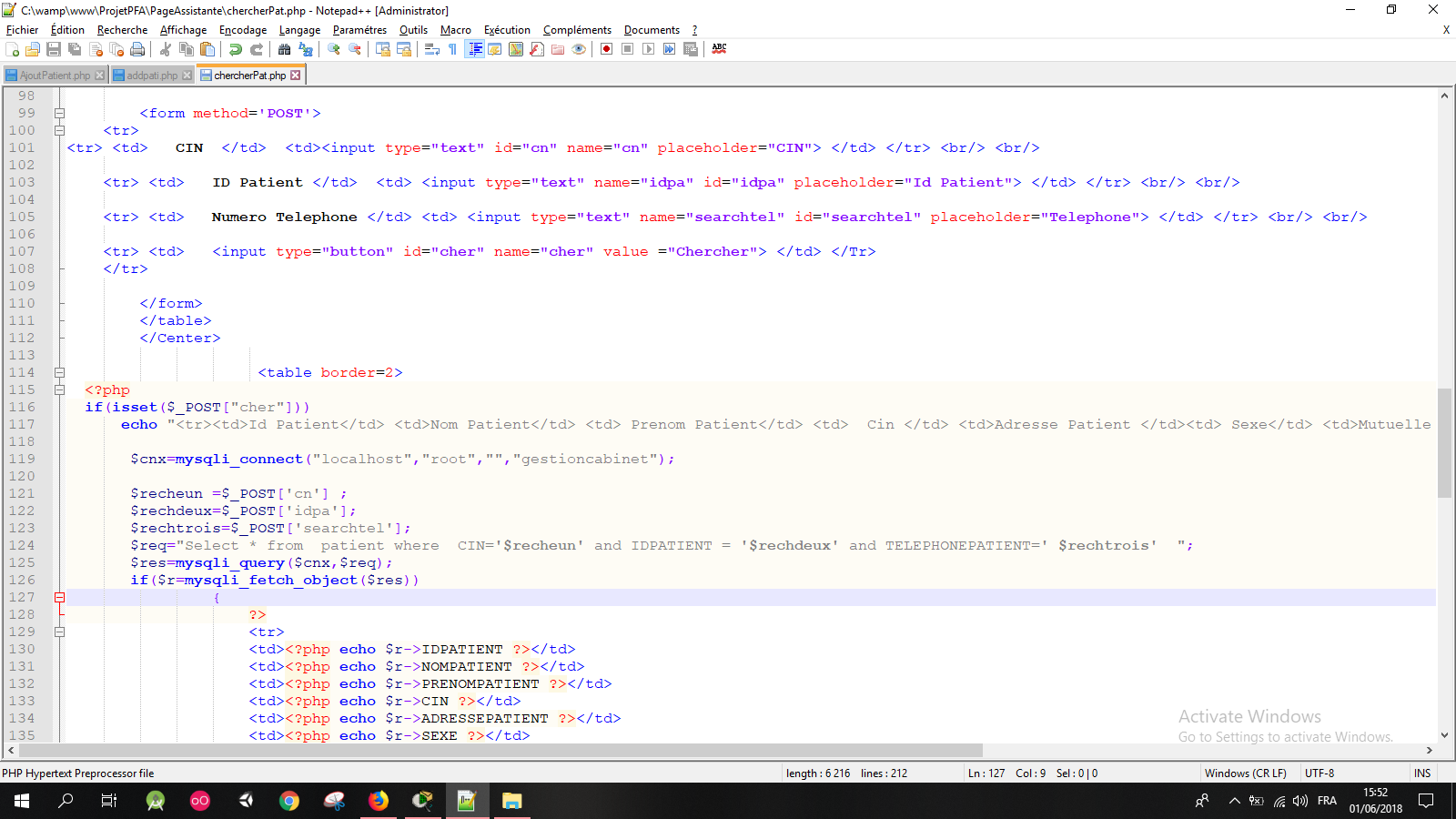 Beug php - Beug php Erreur par Deve_Deve - page 1 - OpenClassrooms