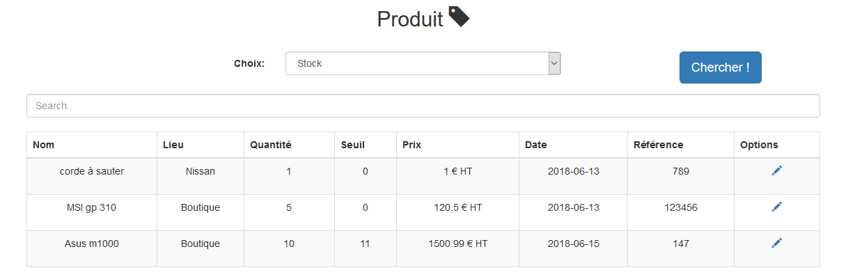 Modal in table - Appeler un modal à chaque ligne par Juniom - page 1 ...
