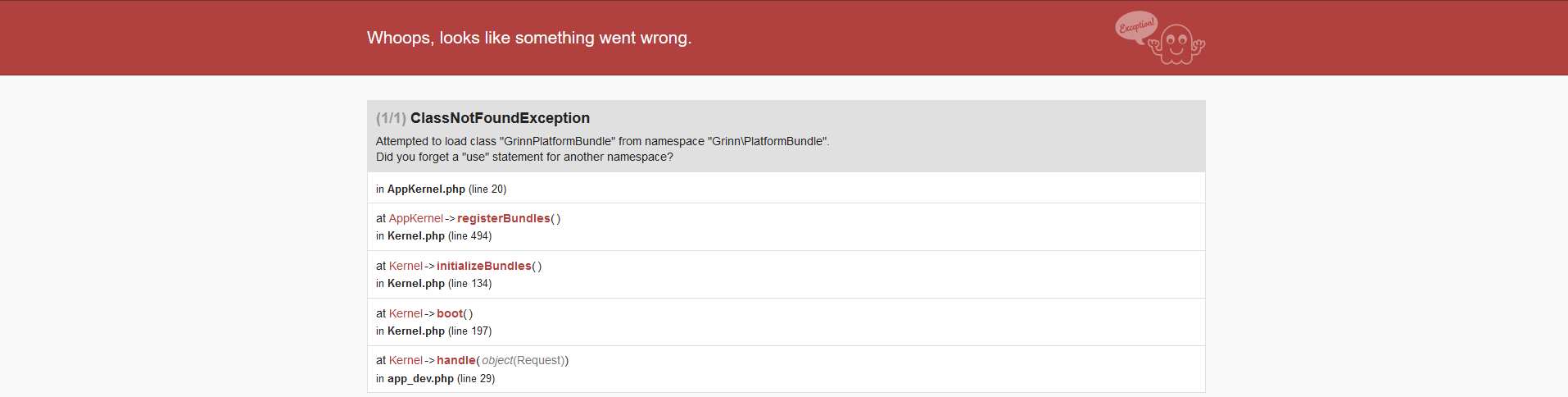 [Symfony 3.4] - page 1 - OpenClassrooms