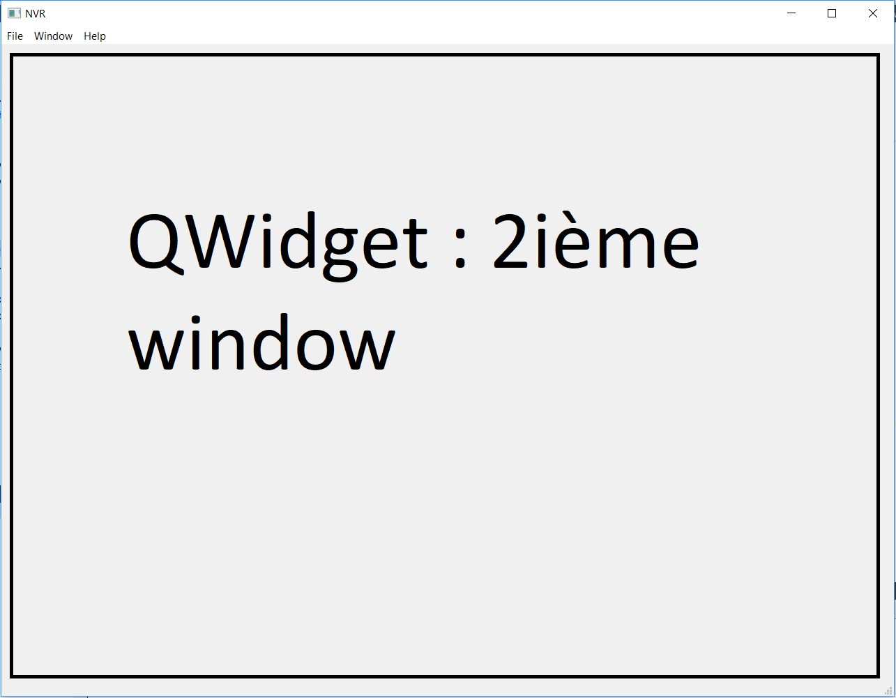 [Résolu] Insérer un QWidget dans un QMainWindow et splitter par bozo6919 - OpenClassrooms