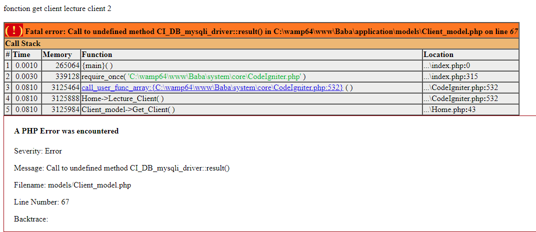 [résolu] Comment Lire Des Données Avec Codeigniter 3 X X Phpmyadmin