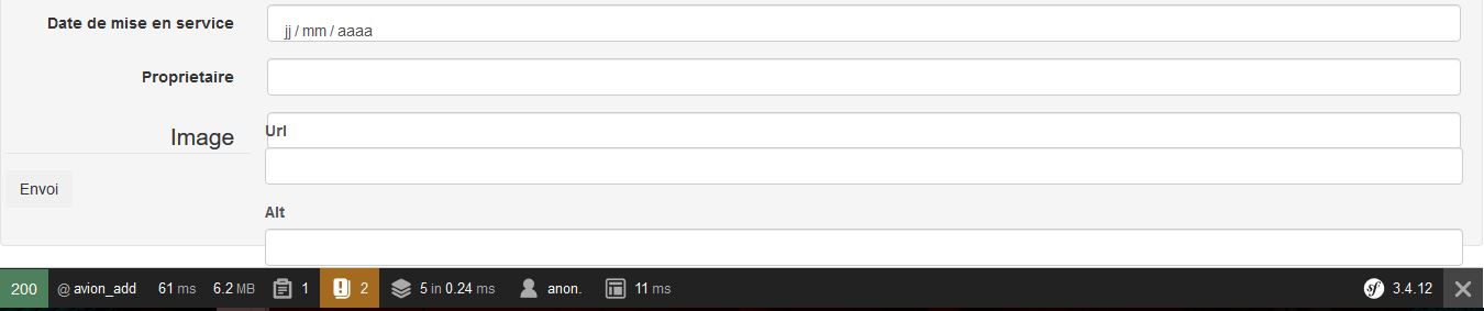 [Résolu] [Symfony 3.4] Pb affichage formulaire imbriqué par EllyWill ...