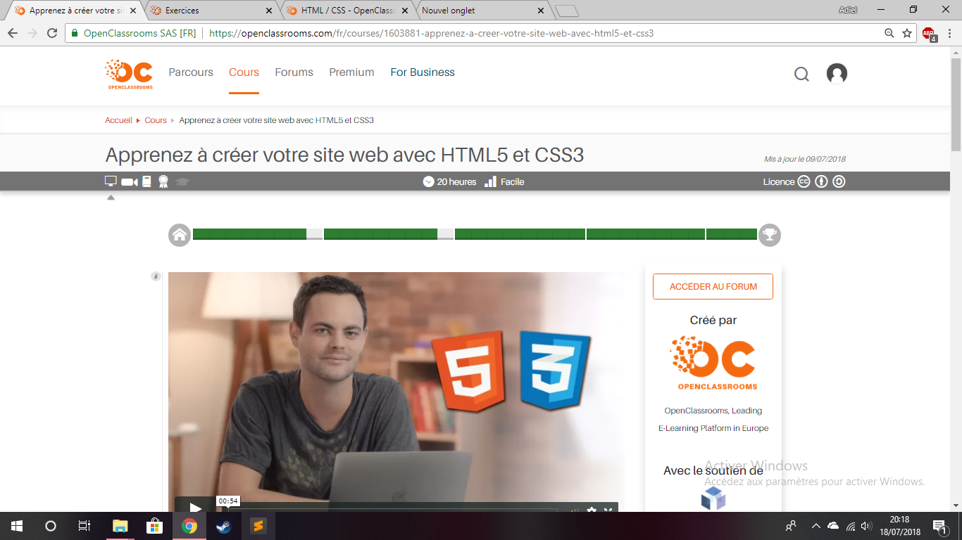 Les activités ne se valident pas! - Je n'arrive pas à valider mes ...