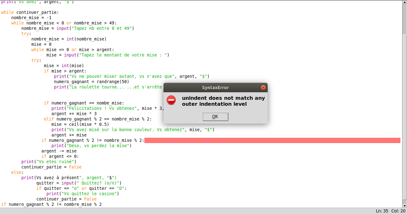 Openclassrooms Python