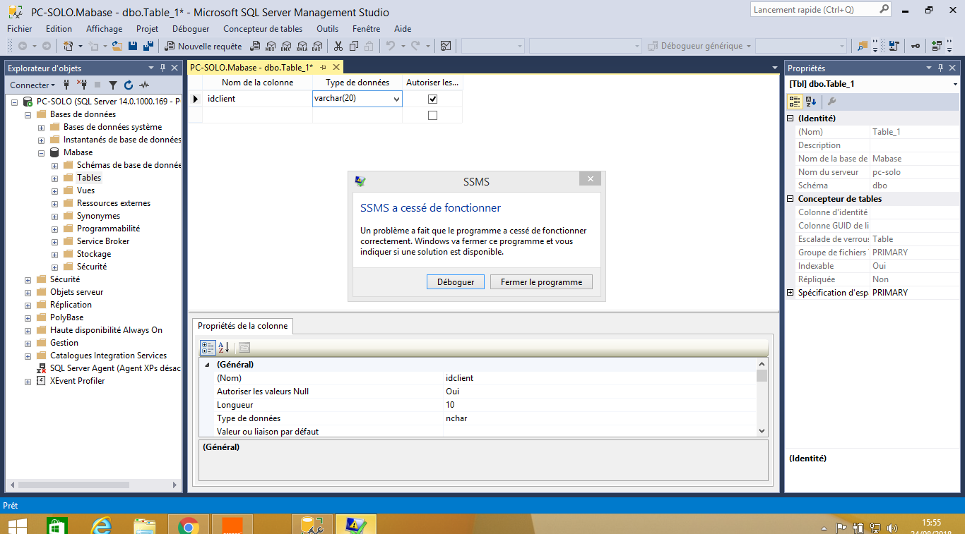 sql server managment cess a fonctionner par SamehAllagui1 - page 1 ...