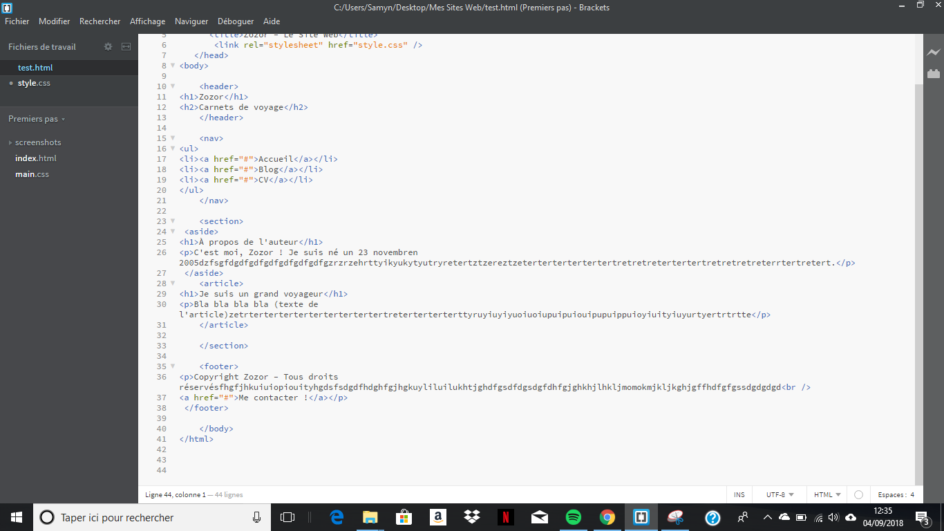 [Résolu] Bloc de texte en html bien carré par samyn-antoy - page 1 ...