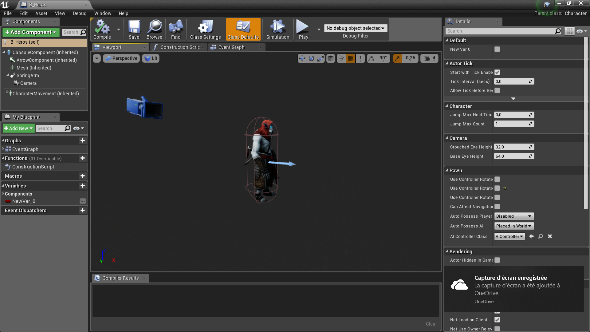 [Résolu] Unreal Engine : Blueprint class type Character par LiamVanDyck ...