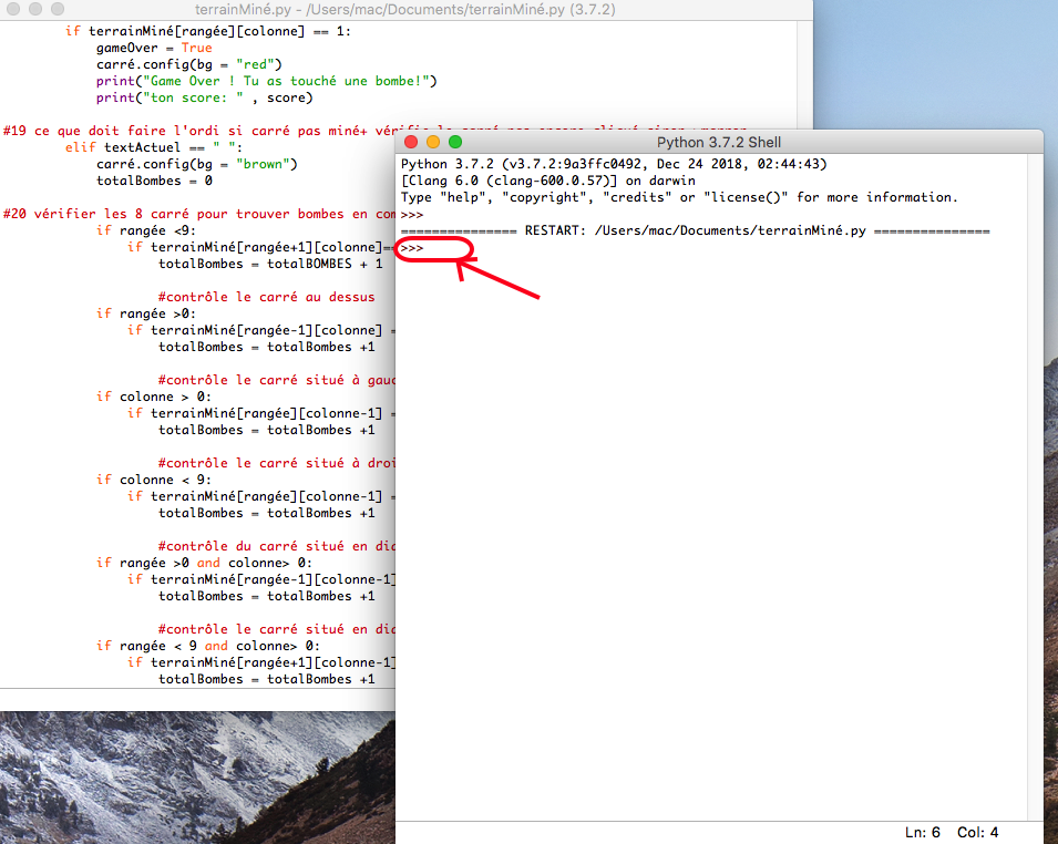 Question Sur Exécution Tuto Sur Python Par Y L Openclassrooms