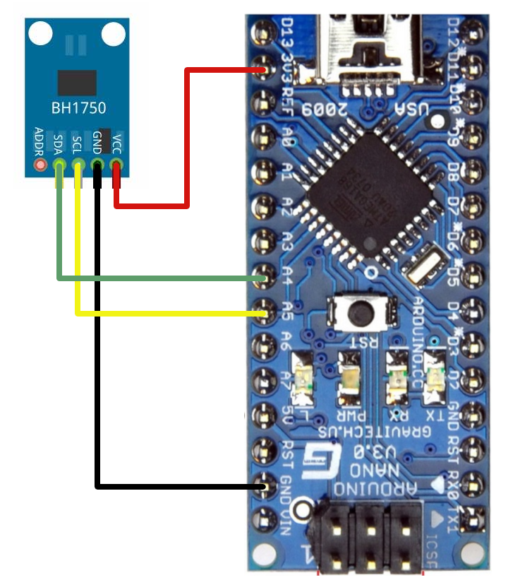 Connection d'un capteur BH1750 avec une arduino par Xydwix - page 1 - OpenClassrooms