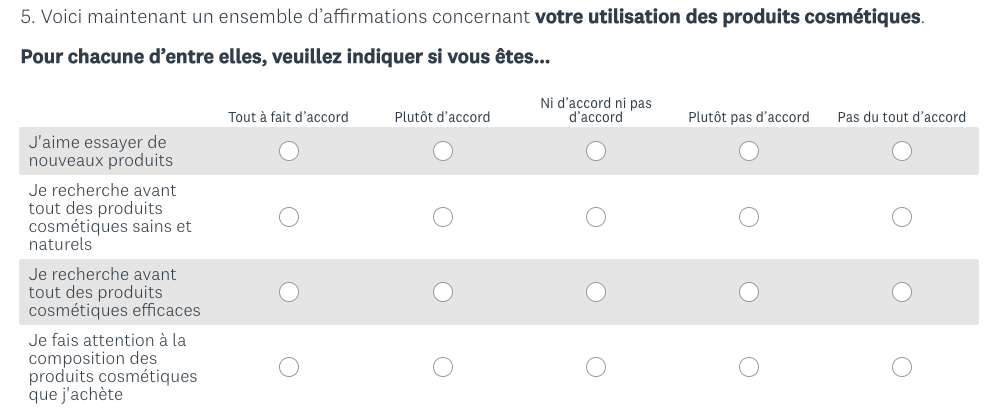Réalisez votre questionnaire en ligne pour votre enquête quantitative ...