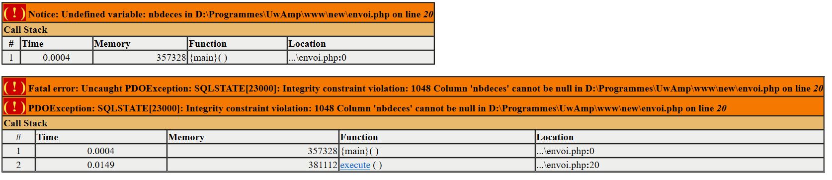 [Résolu] Insertion formulaire dans une base de données - formulaire/phpmyadmin par ...