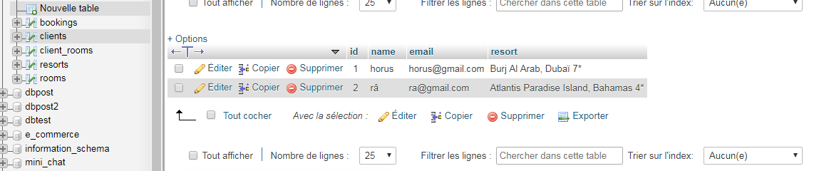 [Résolu] [MySQL] Résultat de jointure vide par Sėţh - page 1 - OpenClassrooms