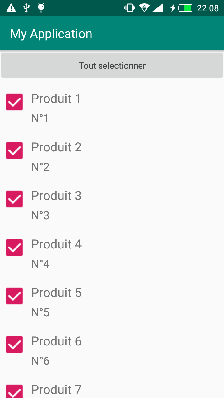 [Résolu] Selectionnet tous checkbox listview - Kotlin ou Android par KdevHer - page 1 ...