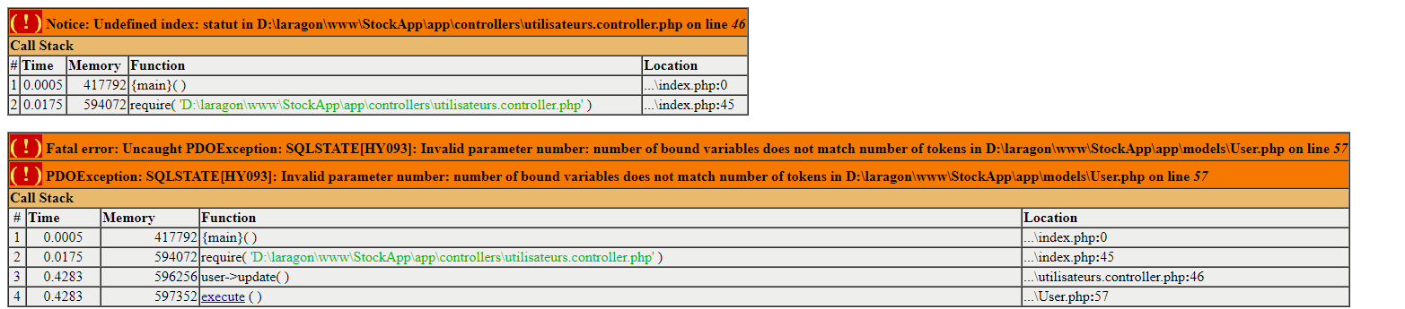 [Résolu] Désactiver un utilisateur sans le supprimer - Php MVC, MySQL par Mithrandyll - page 1 ...