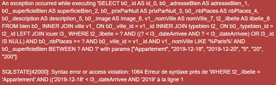 [résolu] Doctrine Error Invalid Pathexpression Must Be A Statefieldpathexpression Par