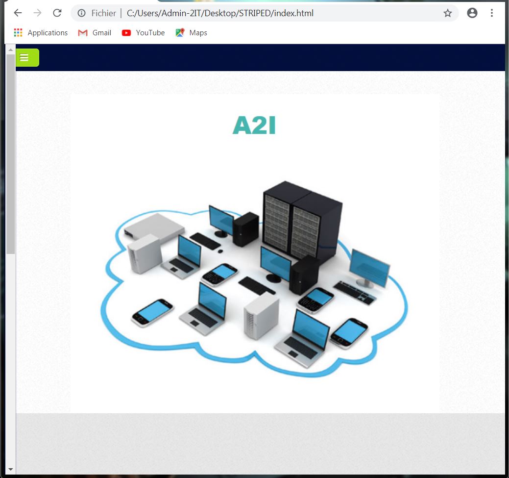 [problème] Barre De Navigation Responsive Par Cyrillictevout1 Page 1 Openclassrooms