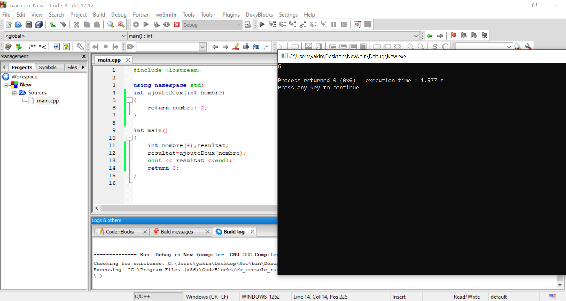 Question sur le cours de C++ - (Découpez votre programme en fonctions ...