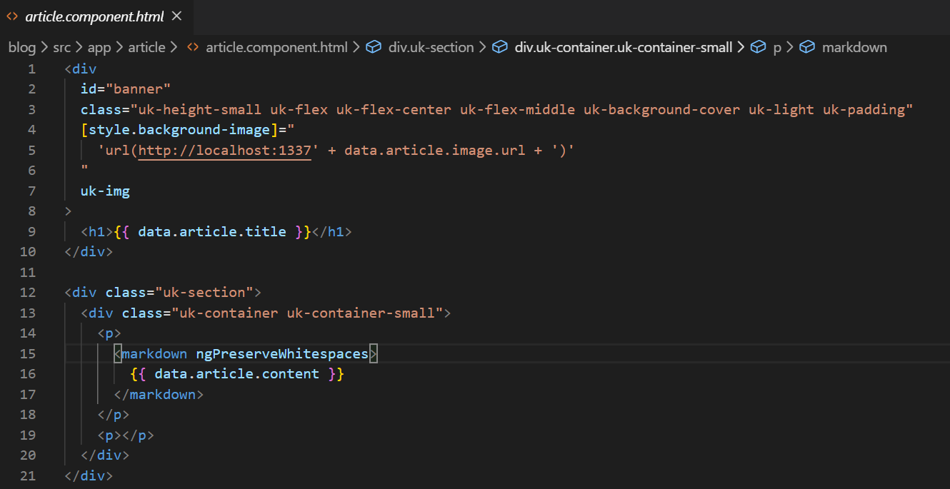 Combiner Strapi avec Angular ? par AlexisMoren - page 1 - OpenClassrooms