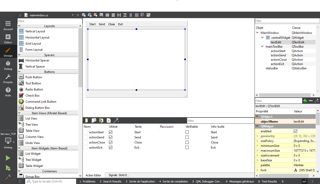 [Qt]Connexion textEdit par AlƎx - page 1 - OpenClassrooms