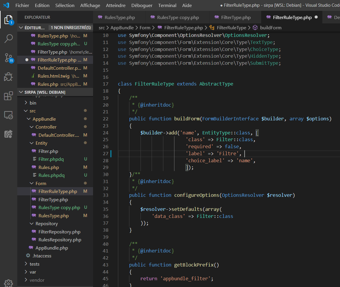 Relation Many to Many Symfony par ImRyuk - page 1 - OpenClassrooms