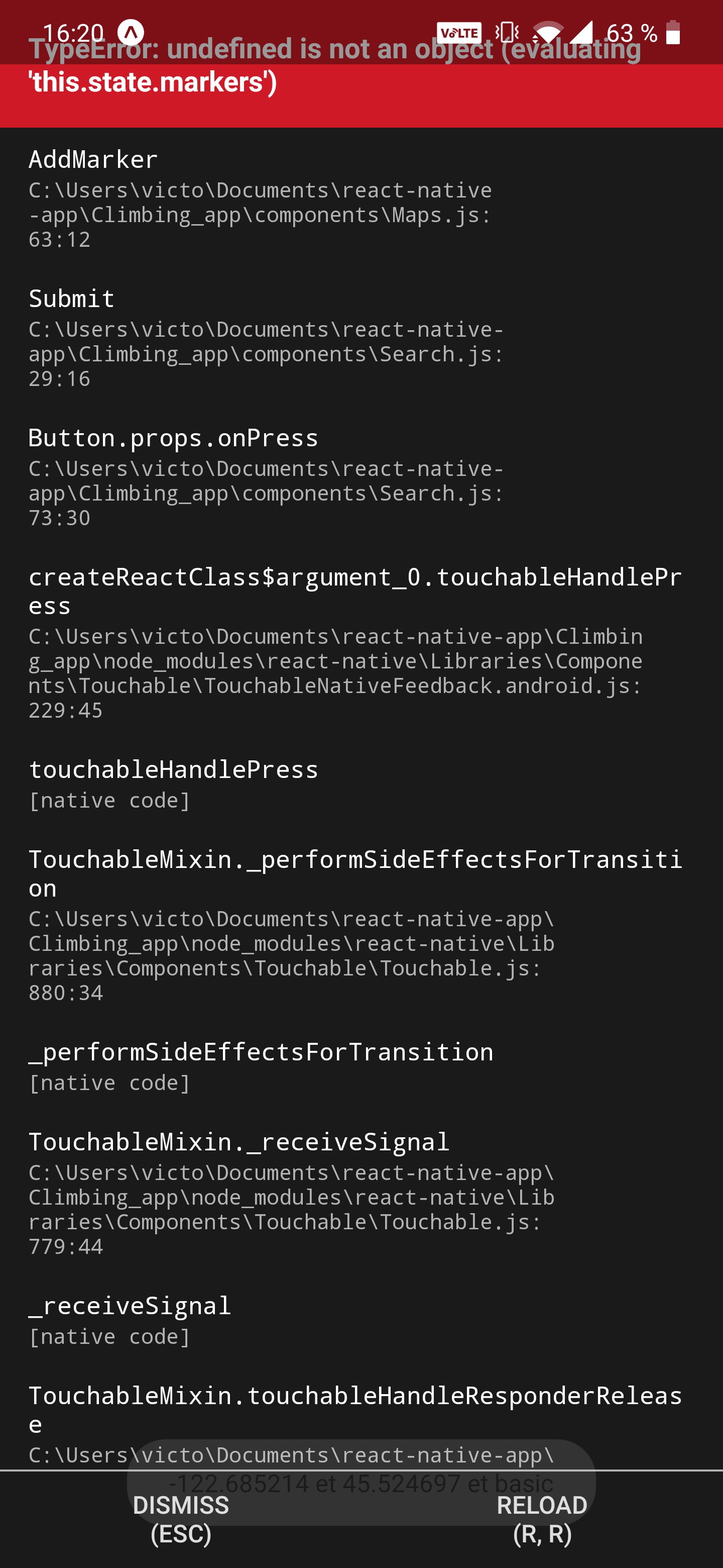 Typeerror Undefined Is Not An Object Evaluating Incompréhension De